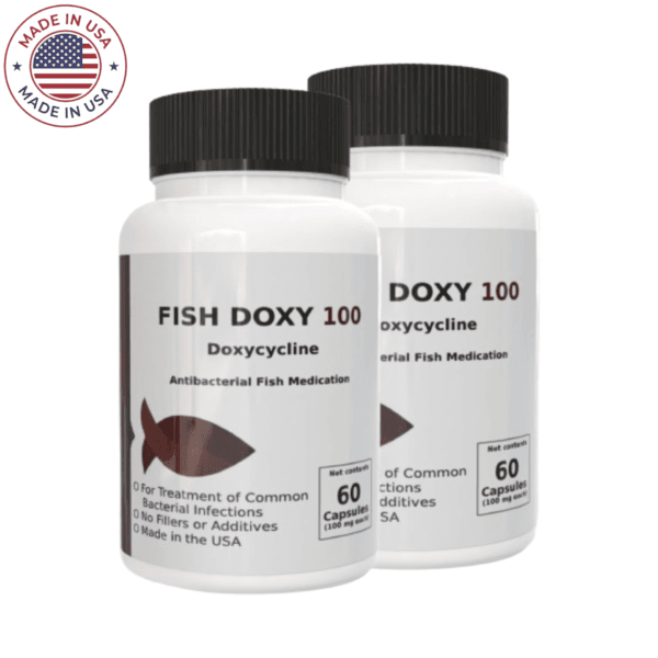 Fish Doxycycline 100 – Doxy 100mg 120 capsules - Fish Antibiotics